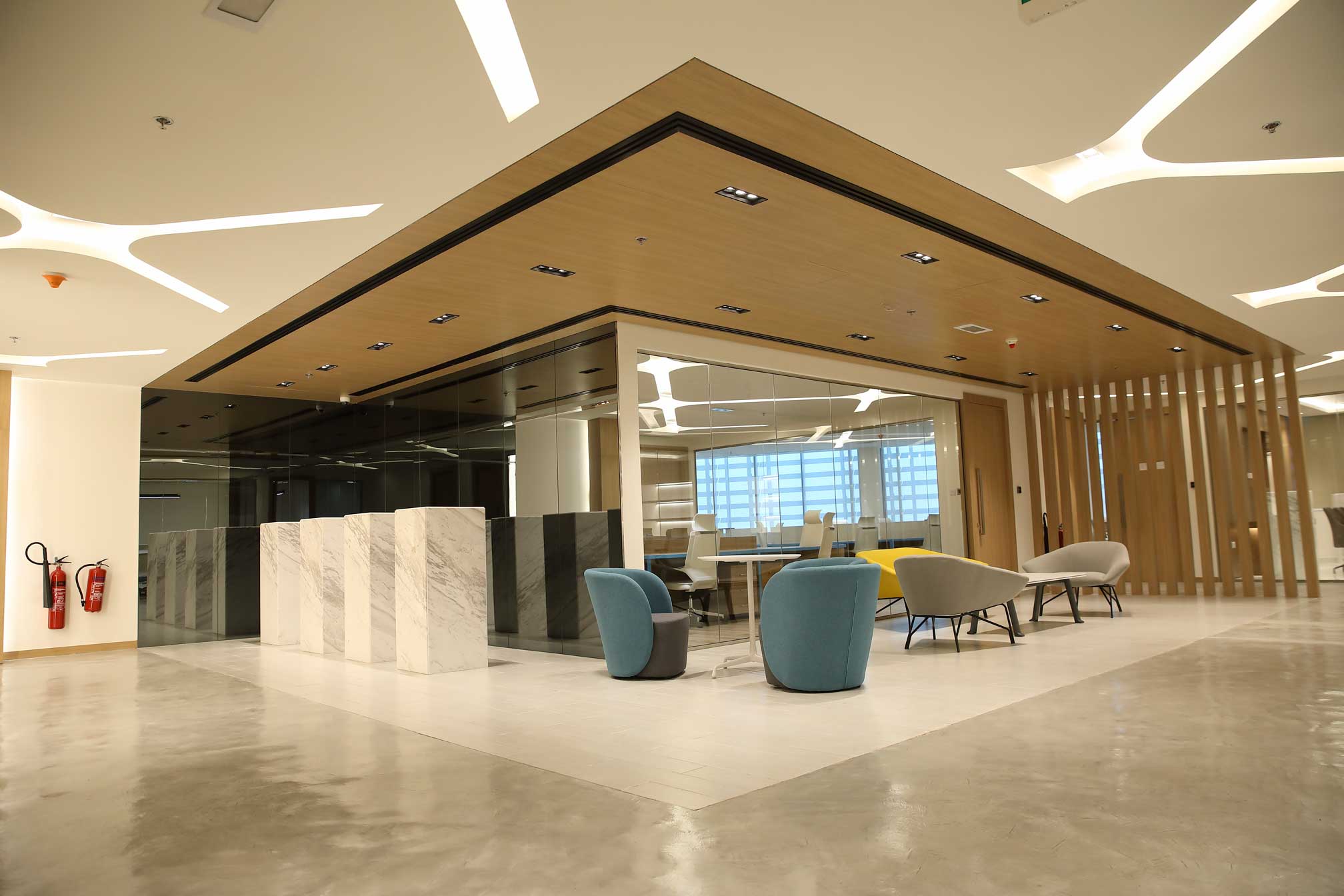 DIFC AL BADDAD OFFICES – Pluto FitOuts